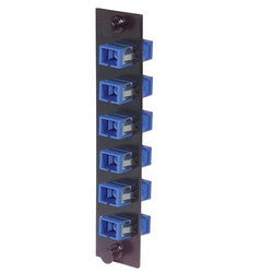 FSP-SC-CR Fiber Sub Panel, 6 SC Simplex Couplers, Ceramic Sleeve - ITM ...