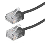 Cat6 Gigabit Super Slim Ethernet Cable Assembly, UTP, RJ45 Male-Plug L ...