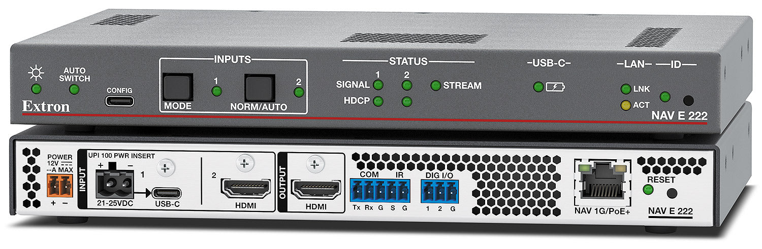 NAV E 222 1G Pro AV over IP Switching Encoder with USB-C and HDMI — ITM ...
