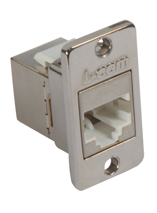 Cat5e RJ45 Mini Coupler Unshielded RJ45 (8x8) Panel Mount Style - ITM ...