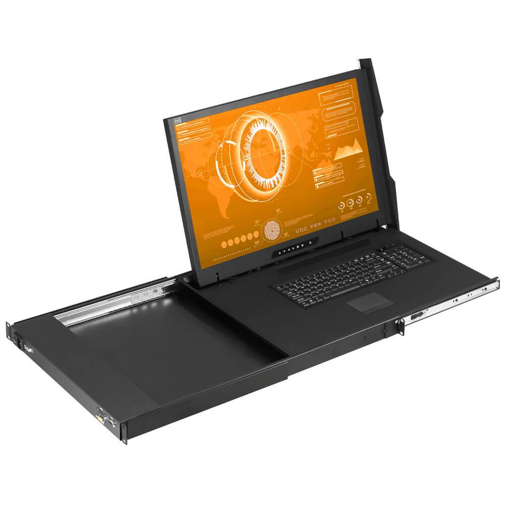 CyberView Large LCD 1U 4K Resolution 3840 x 2160, 23" Screen, UK — ITM ...