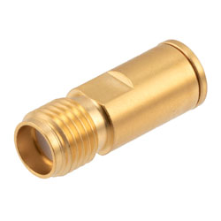 SMA Female to MMBX Jack Snap-On Adapter, With Female Center Contact ...