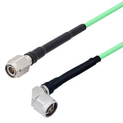 Low Loss TNC Male to N Male Right Angle Cable Shrink Boot LL142, 5 FT ...
