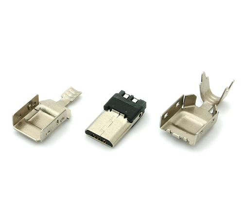 USB 2.0 Micro B Assemblable DIY Connector Plug Kit — ITM Components