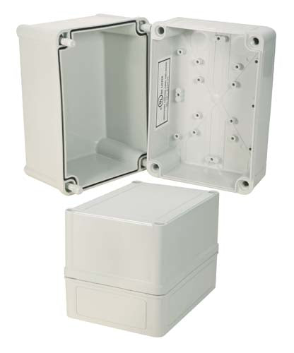 7x5x5 Inch Miniature Industrial Enclosure with Corner Screws - ITM ...