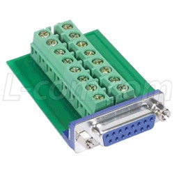 DGB15FT Connector, DB15F FIELD Termination — ITM Components