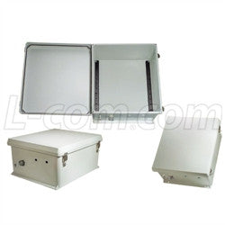 18x16x8 Inch Weatherproof NEMA 4X Enclosure-DIN Mounting Rails — ITM ...