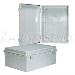 14x10x6 Inch Weatherproof ABS Light-Weight Enclosure Only - ITM Components