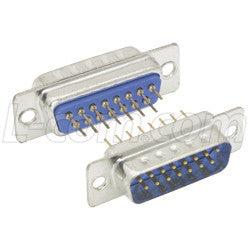 SD15P-PC Connector, DB15M PCB — ITM Components