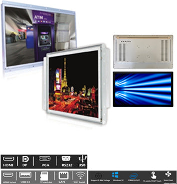 TSOPA-W1010 Open Frame Monitor 10.1 in width - ITM Components