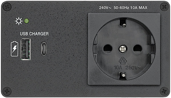 60-1782-03 | AC+USB 300 Series Power Module for Cable Cubby Series ...
