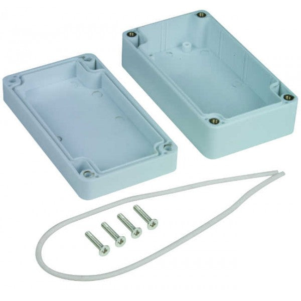 Weatherproof Enclosure, IP65, Polycarbonate, 4.53x2.56x1.57in — ITM ...