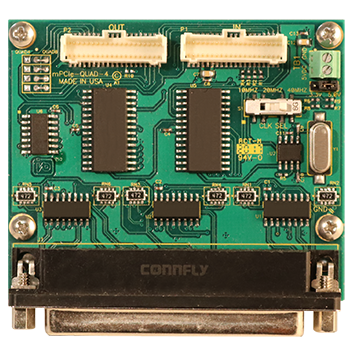 PCI Express Mini Card Digital Quadrature Encoder Input Card 4 Counters ...