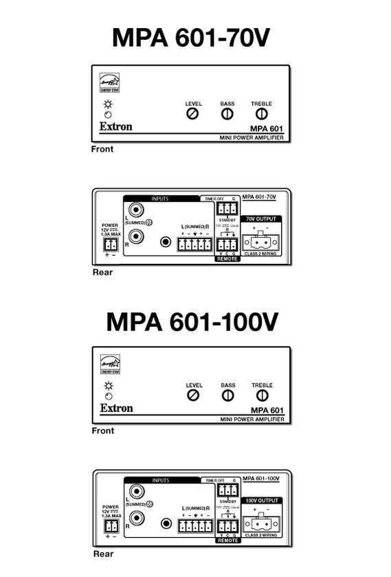 60-1449-01 | Extron Power Amplifier | ITM Components