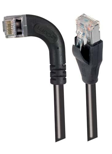 Patch Cable Cat6 PVC FTP Straight-Left Black 3 Feet — ITM Components