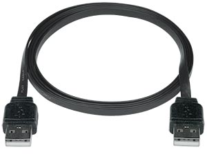 USB2-SF-AA-3 | NTI USB 2.0 Super Flat Type A Extension Cable — ITM ...