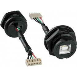 USB Type A Female Waterproof Quick Release Panel Mount Connector — ITM ...