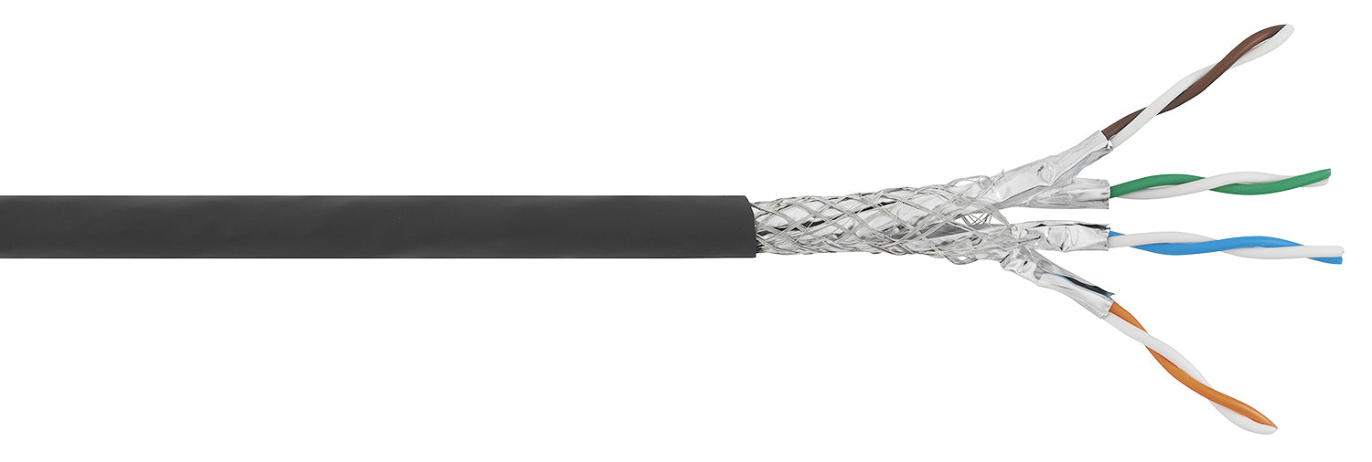 XTP DTP 22 Shielded Twisted Pair Cable Non-Plenum, 1000' (305 m) spool ...
