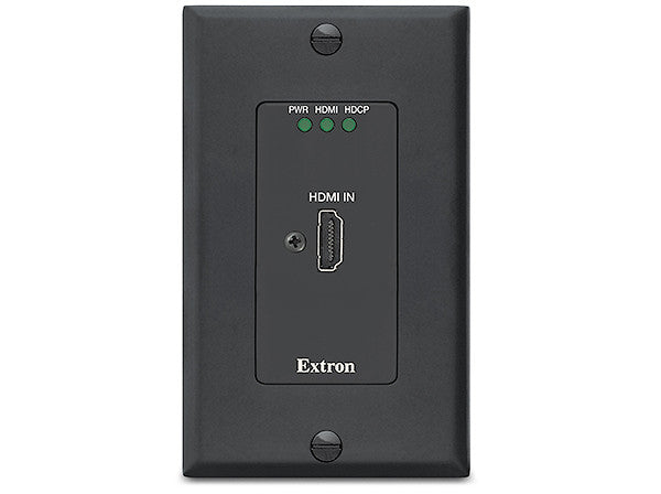 XTP T HWP 101 4K | Extron Black XTP HDMI Transmitter Wall Plate — ITM ...